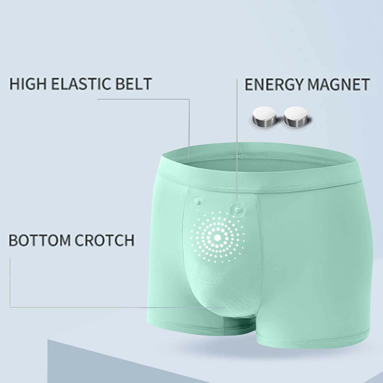 Bdfzl Men Loose Breathable Sports Home Pants Flat-Corner Underwear ...