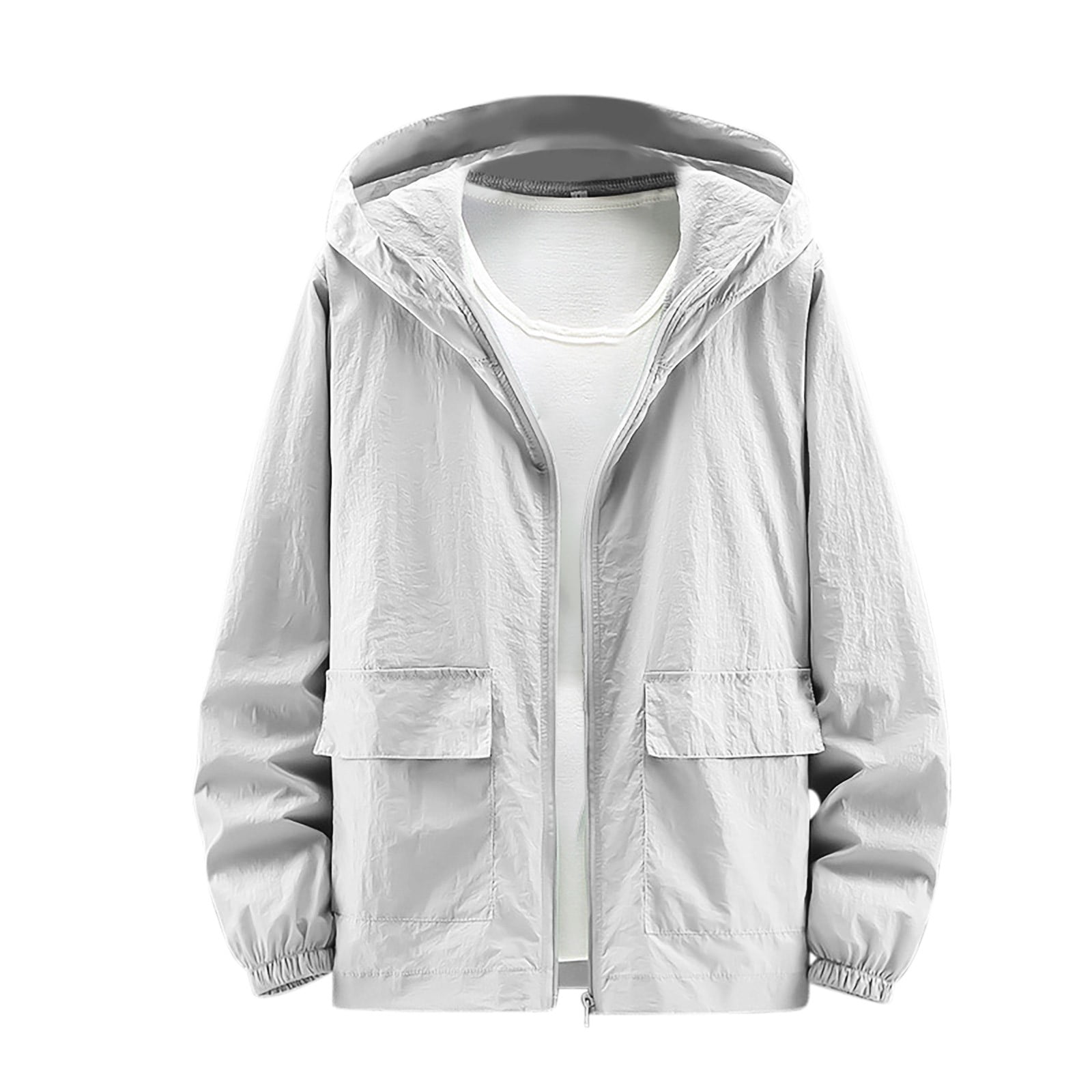 Bdfzl Men'S Sun Protection Clothing For Summer Lightweight Outdoor ...