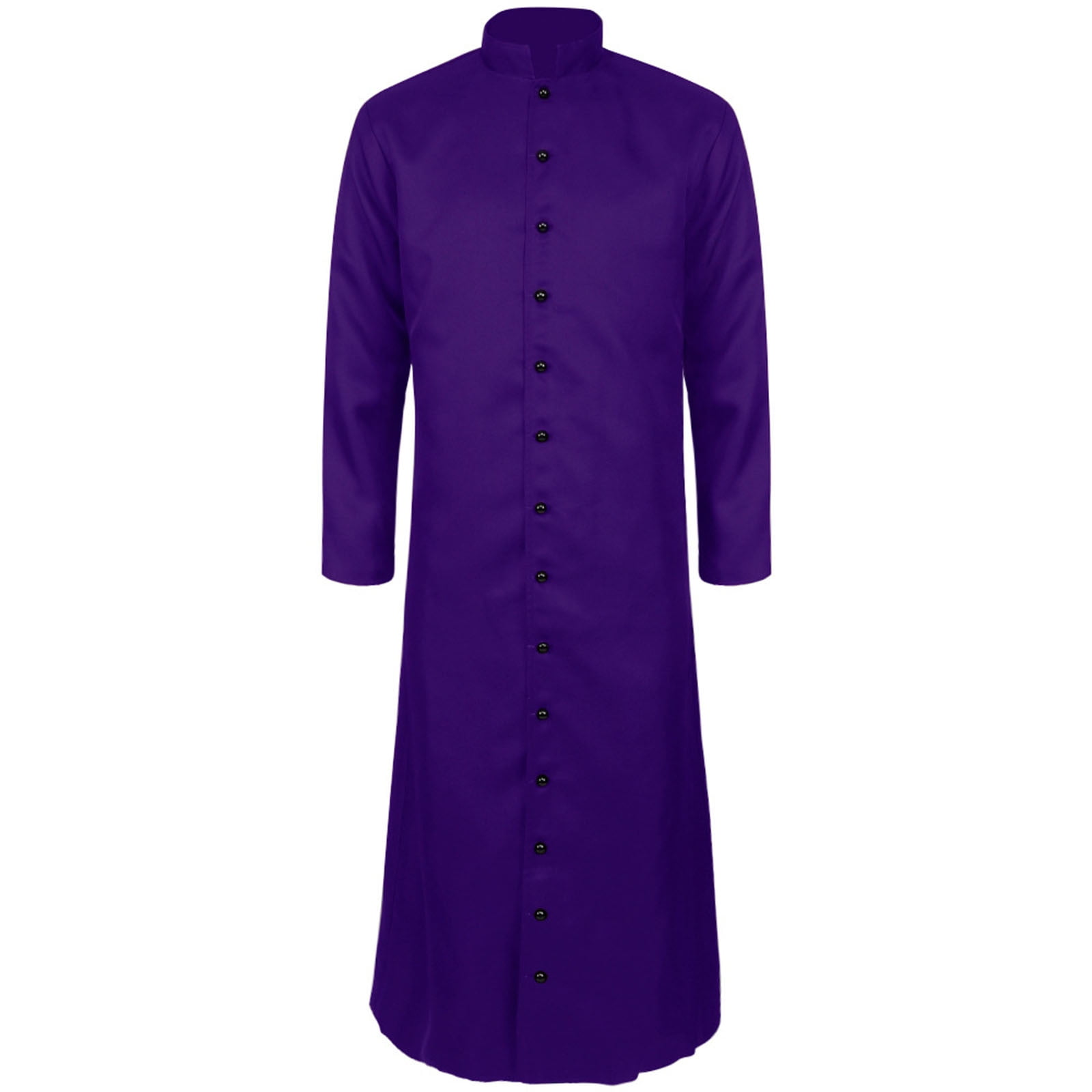 Bdfzl Men's Cassock Robe Church Robe Choir Minister Clergy Pulpit ...