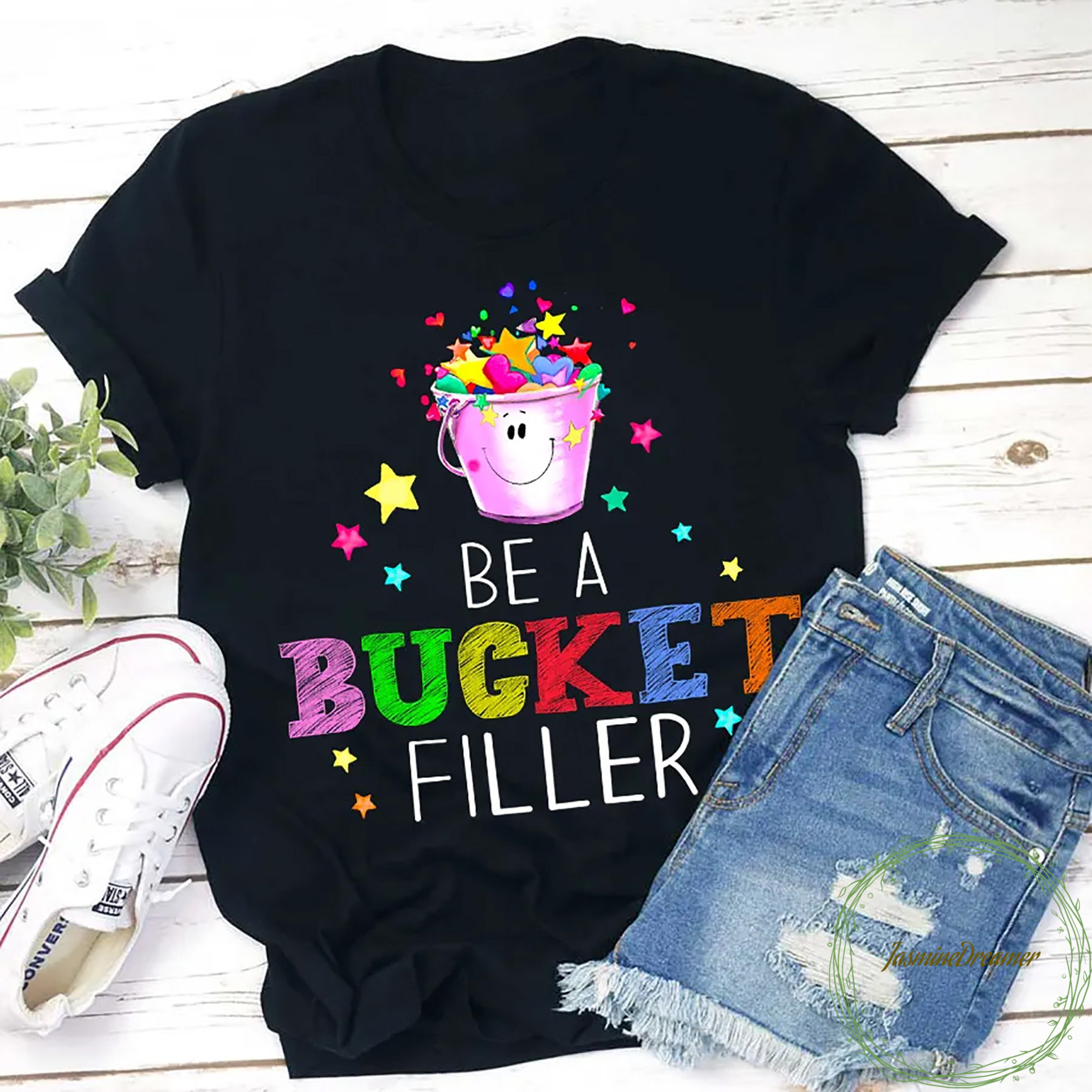 Be A Bucket Filler T-Shirt, Be A Bucket Filler Cartoon Shirt, Cute ...