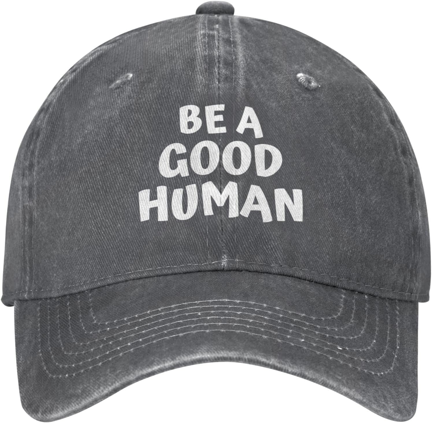 Be A Good Human Hat Nice Be Kind Hat Cowboy Baseball Cap Unisex Dad Hat ...