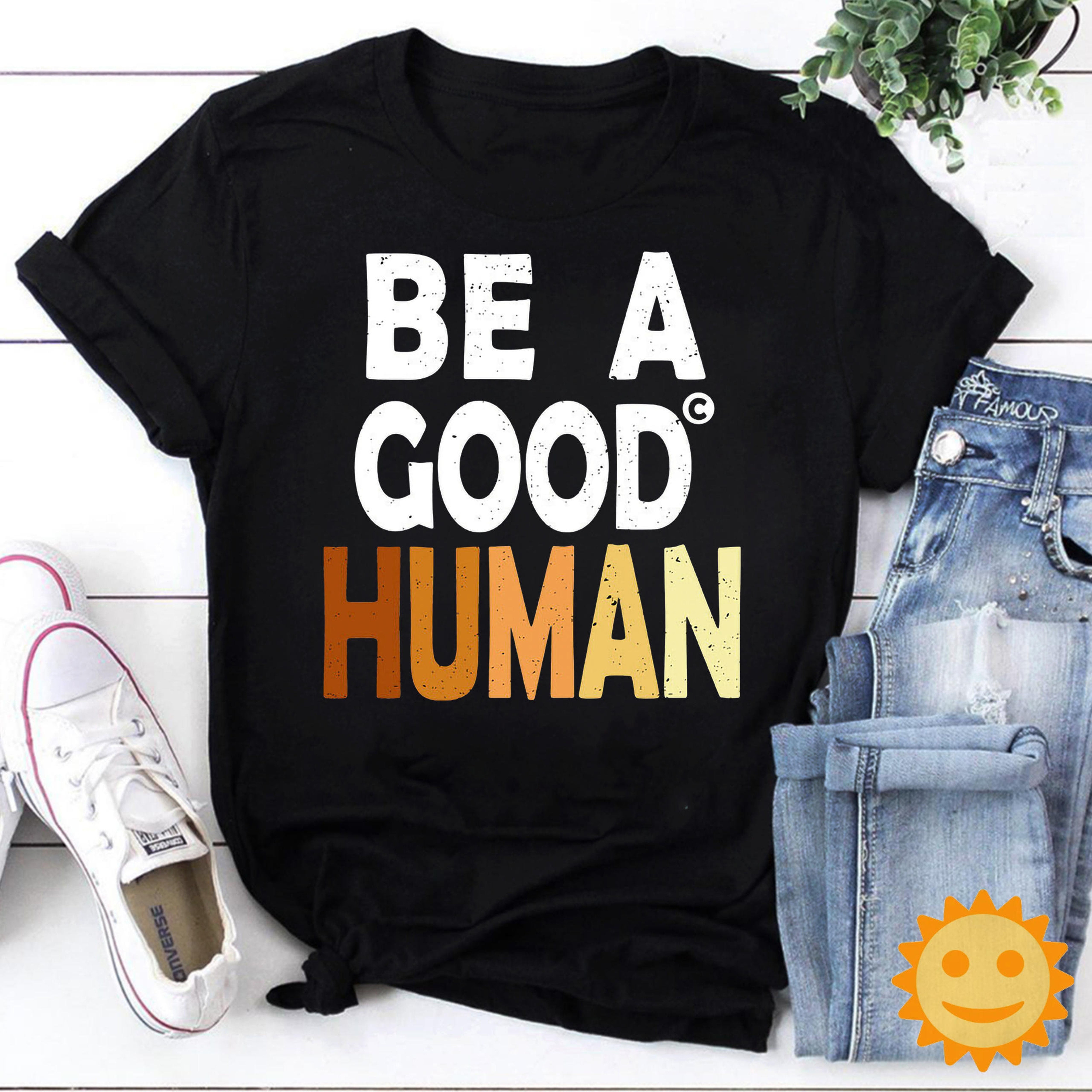 Be A Good Human Vintage T-Shirt, Kindness Shirt, Be Kind Shirt ...