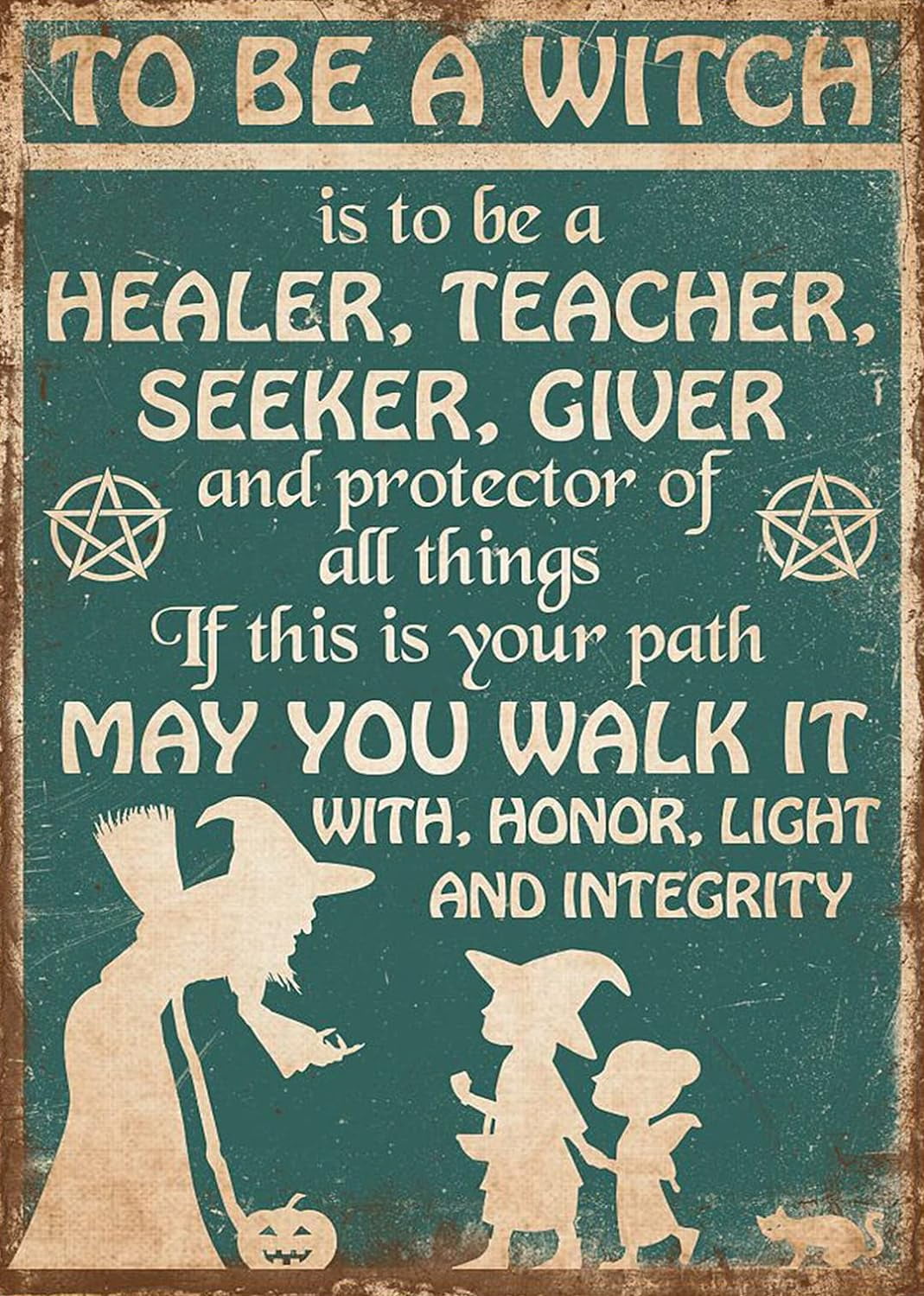 to Be A Witch Sign Witches Classroom Decor Witch Halloween Decor ...