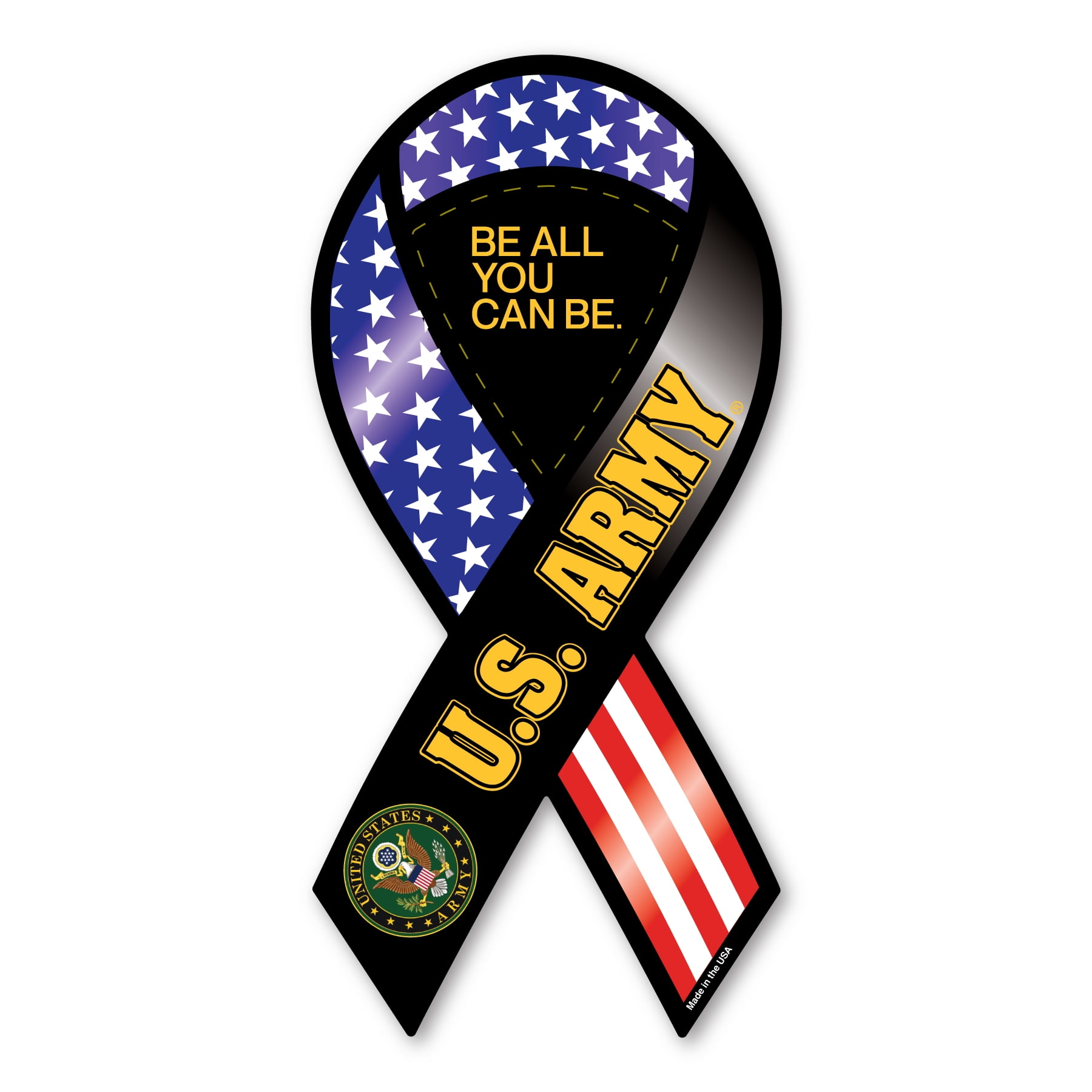 Be All You Can Be US Army 2-in-1 Ribbon Magnet - Walmart.com