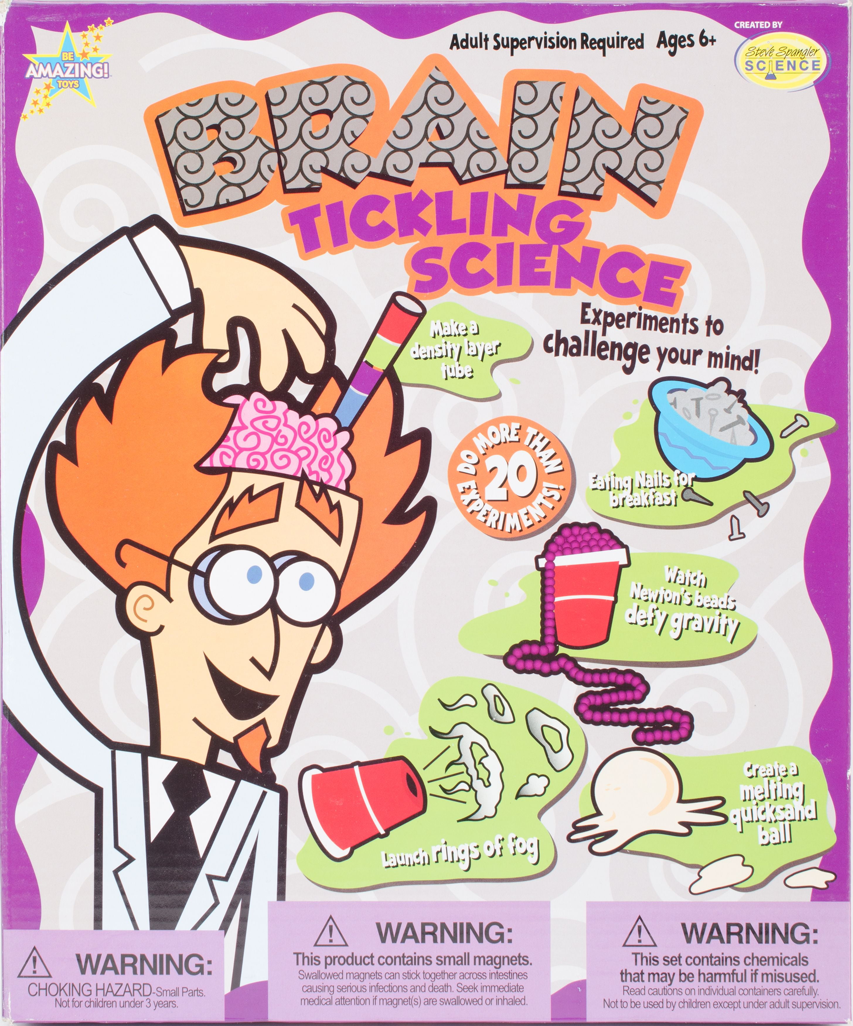 Be Amazing! Toys Brain Tickling Science Kit - Walmart.com