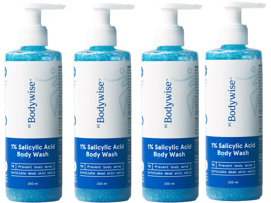 Be Bodywise 1% Salicylic Acid Body Wash 250ml Prevents Body Acne 4 ...