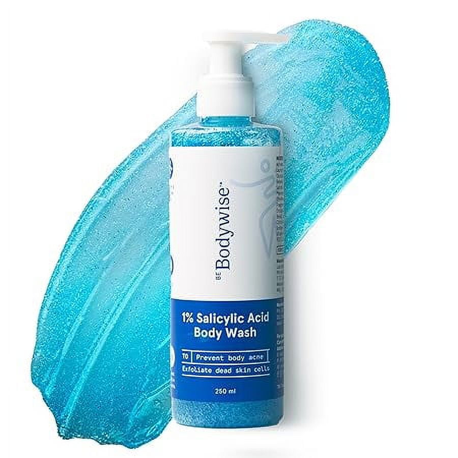 Be Bodywise 1% Salicylic Acid Exfoliating Body Wash Shower Gel 250ml ...