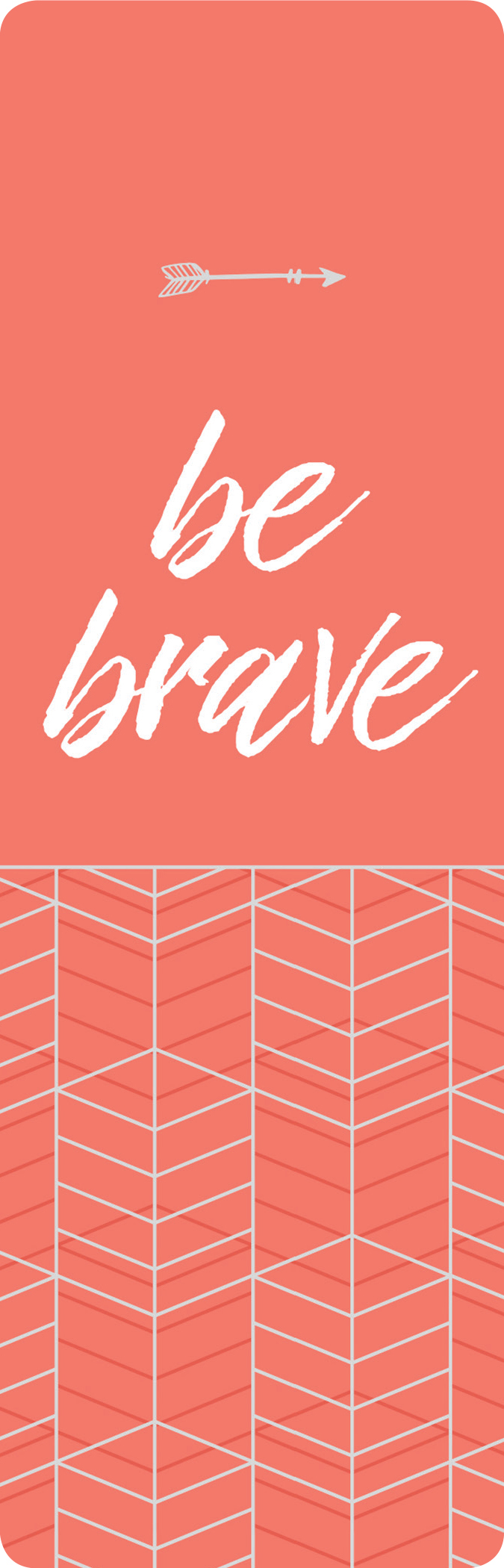 Be Brave Bookmark (Bookmark) - Walmart.com