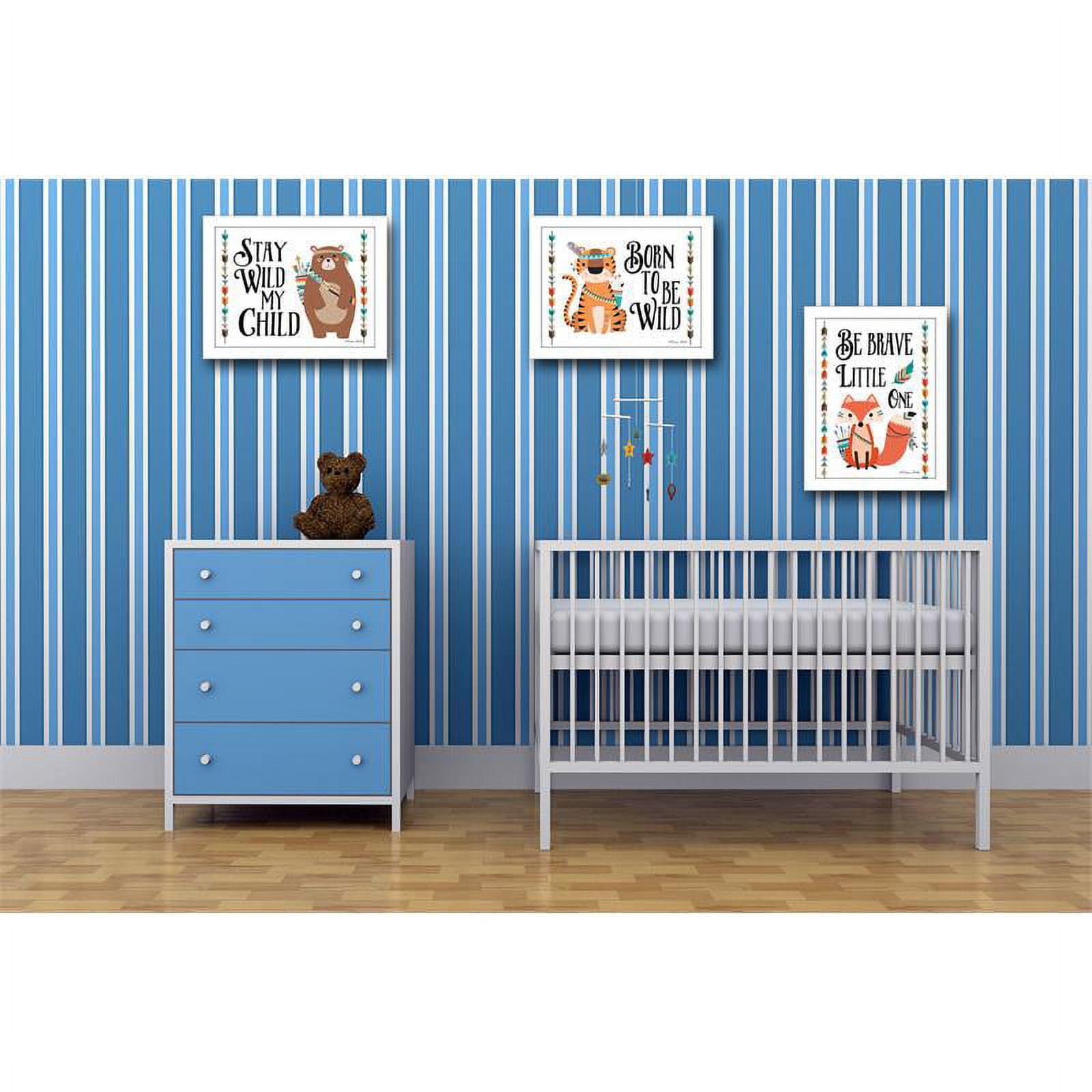 Be Brave Little One Collection By Susan Boyer Printed Art Wood Multi ...