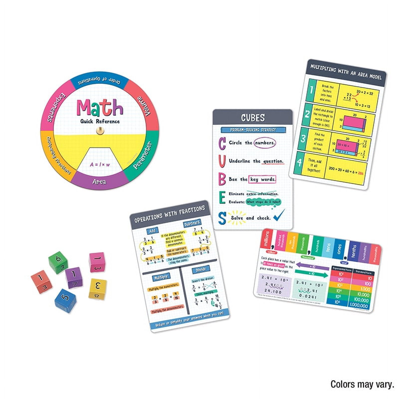 Be Clever Wherever Math Tool Kit Manipulative, Grade 4-5 | Bundle of 10 ...
