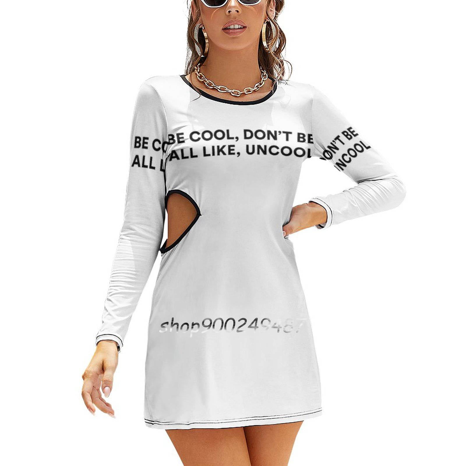 Be Cool Don'T Be All Like Uncool | The Real Housewives Square Neck ...