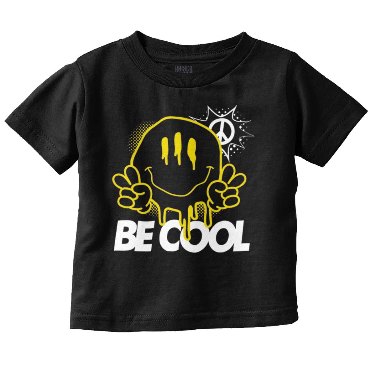 Be Cool Three Eyed Happy Face Smile Toddler Boy Girl T Shirt Infant ...