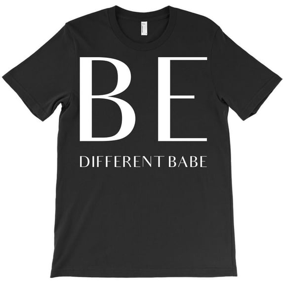 Be Different Babe Themed Motivational Quote for an Independent Person ...