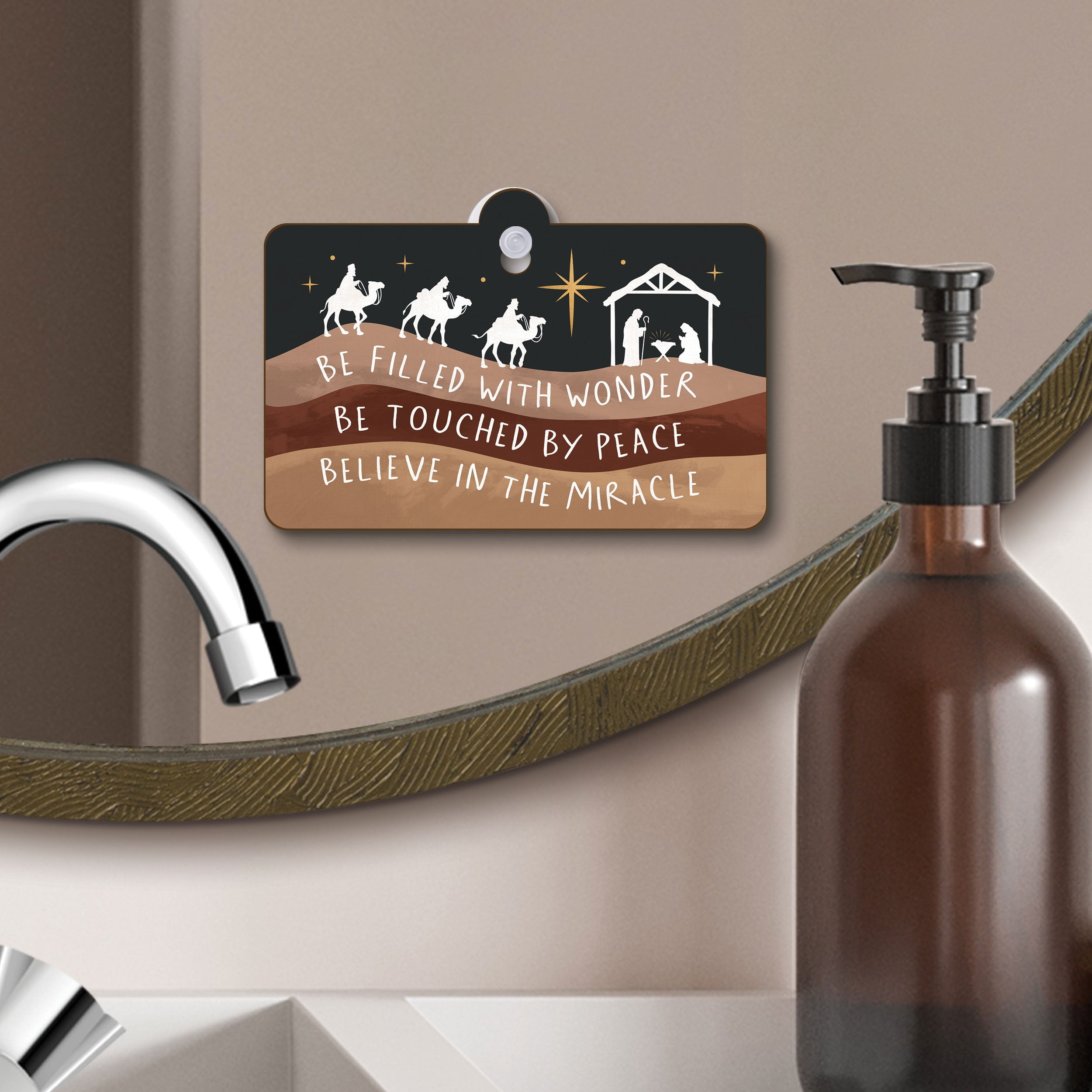 Be Filled With Wonder Suction Sign - Walmart.com