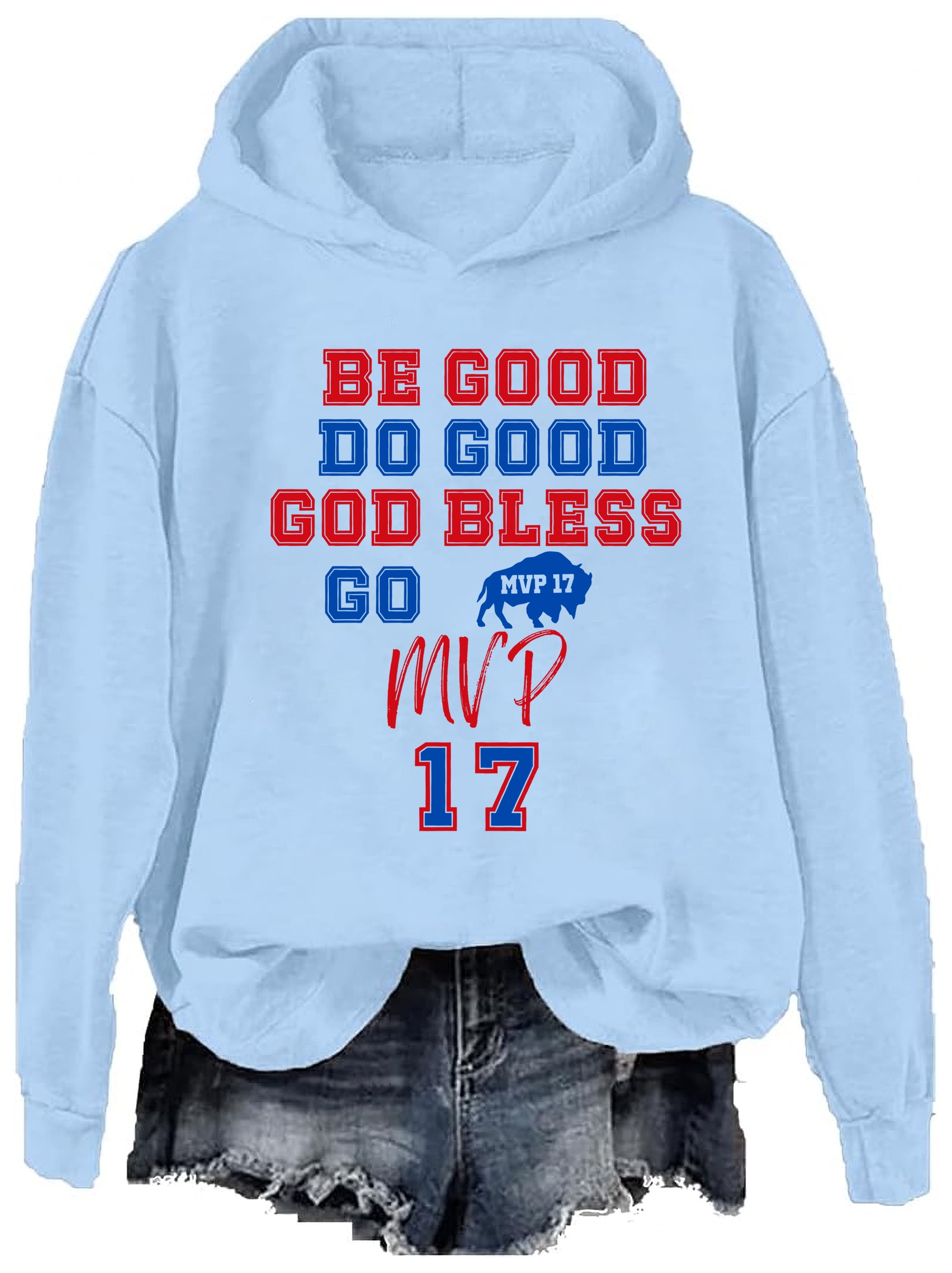 Be Good Do Good God Bless Sweatshirt Game Day Hoodie Funny Football ...