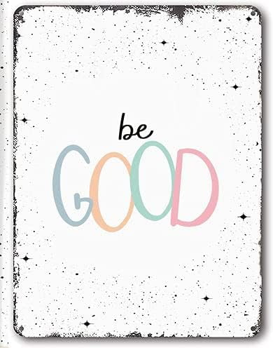 Be Good Kids Positive Nursery Wall Decor Art, Affirmations Motivational ...