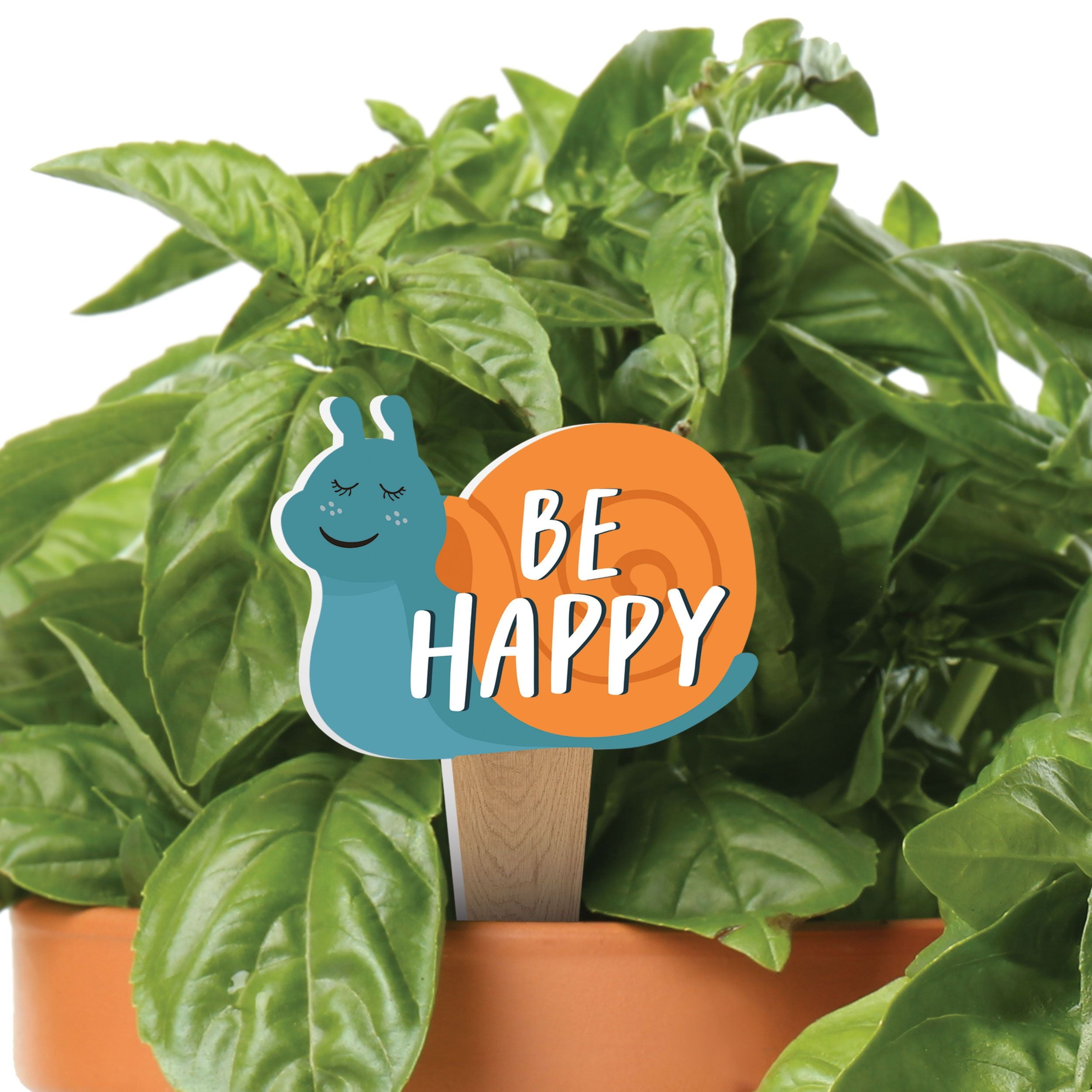 Be Happy Plant Pal Garden Sign - Walmart Business Supplies