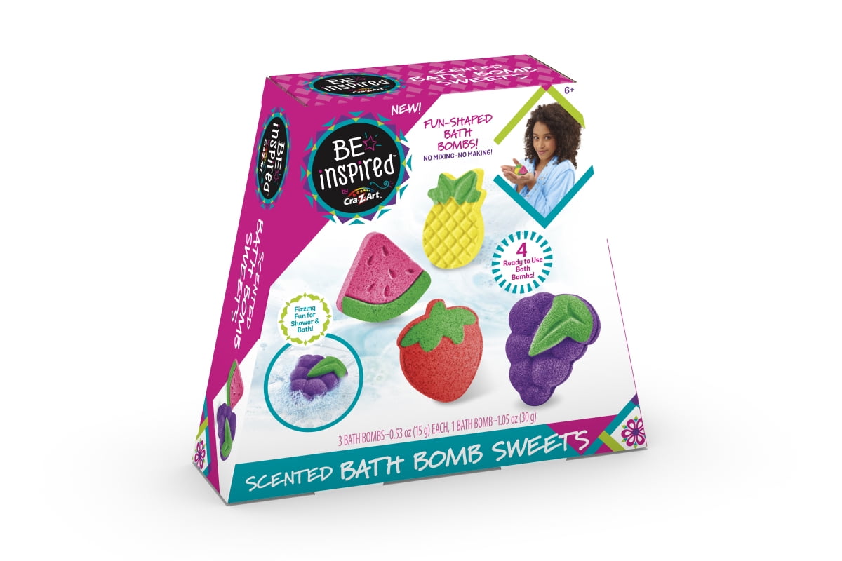 Be Inspired Bath Bomb Sweets by Cra-Z-Art - Walmart.com