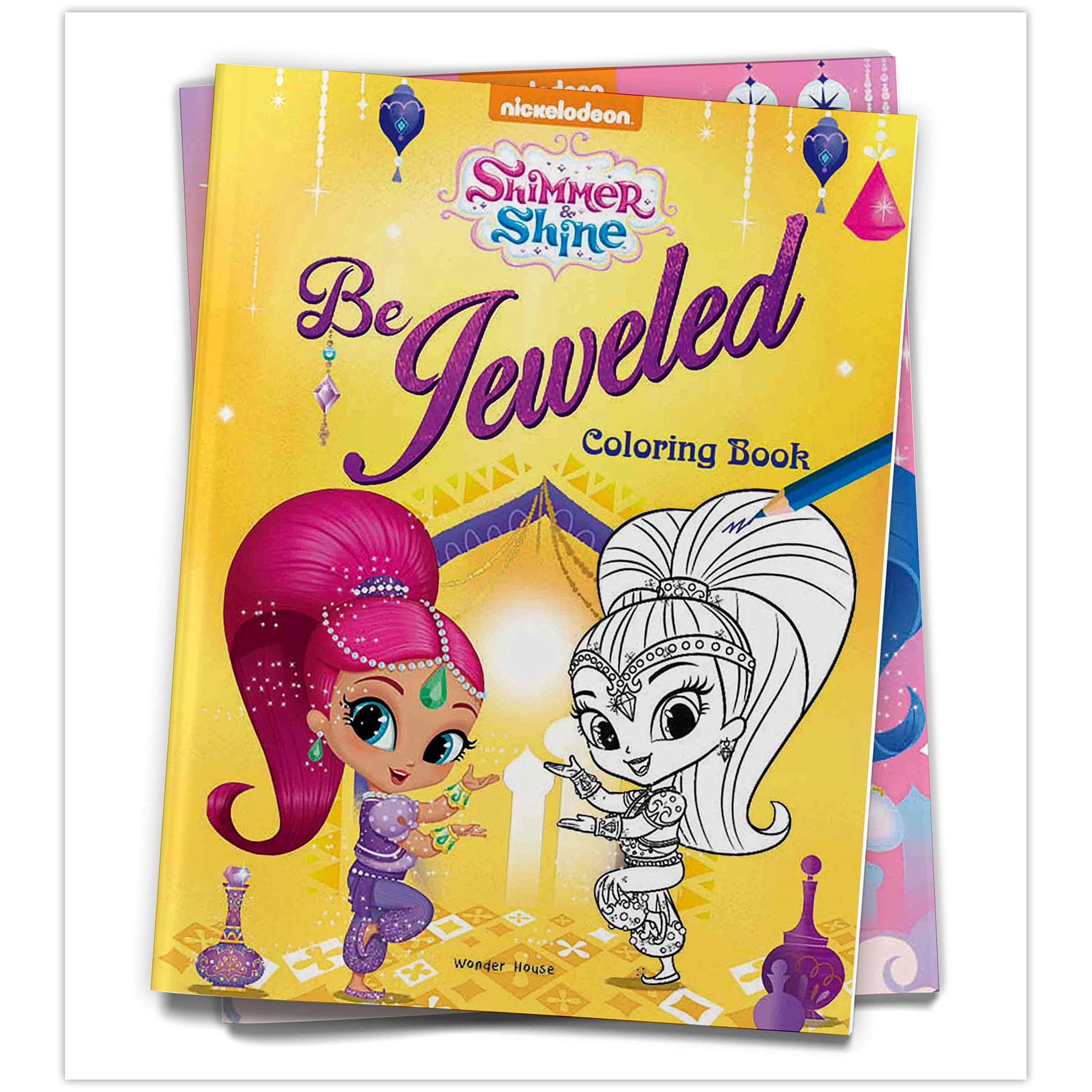 Be Jeweled: Coloring Book for Kids (Shimmer & Shine) by Wonder House ...
