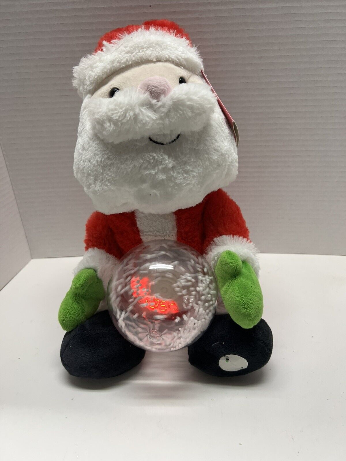Be Jolly Plush Animated Message Pals Santa Claus - Walmart.com