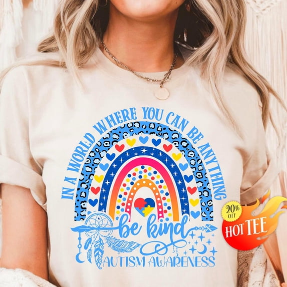 Be Kind Autism Awareness Shirt Autism Mom TShirt Neurodiversity Shirt ...