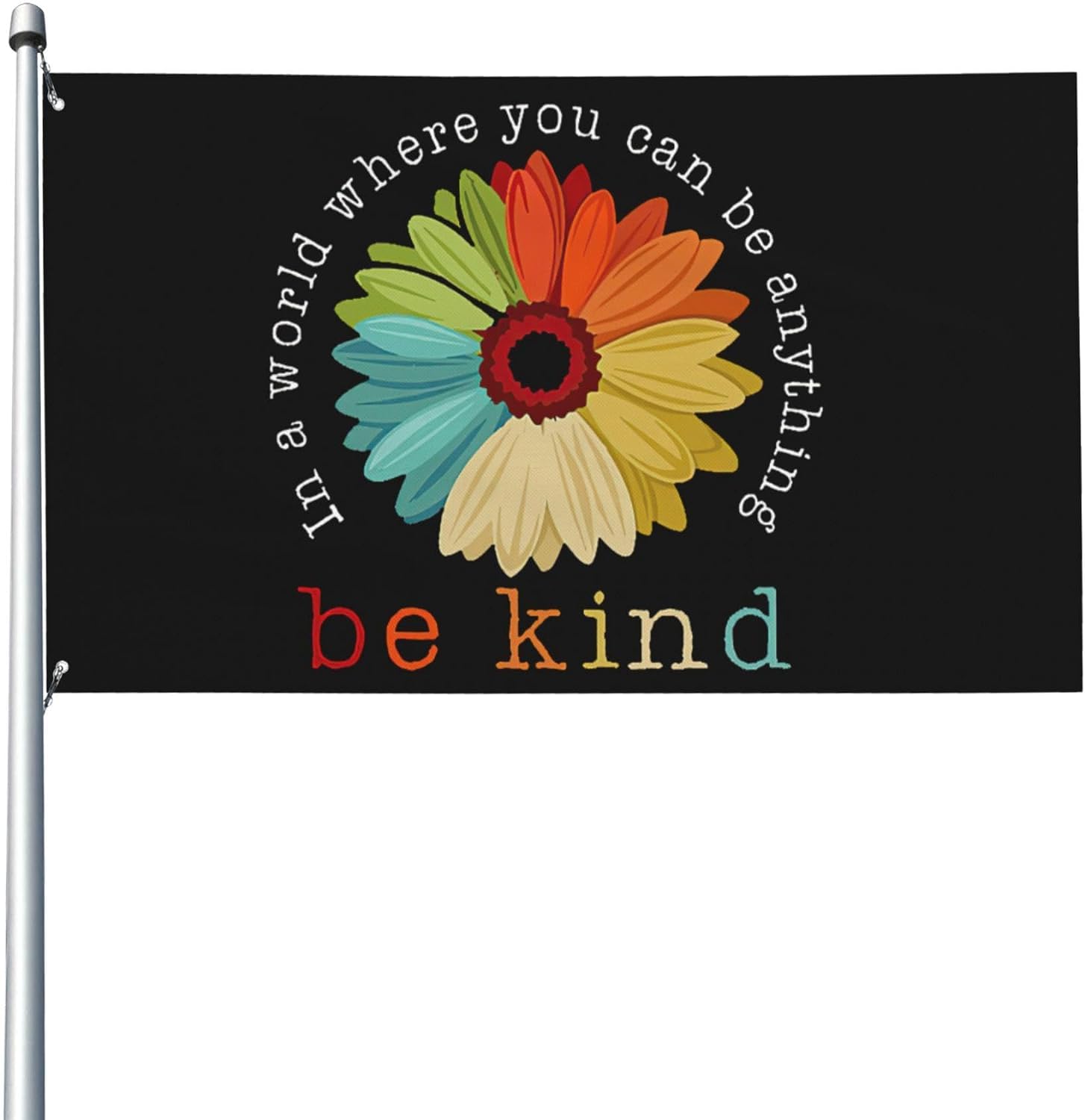 Be Kind Flag Outdoor Decorative Flag Garden Flag Landscape Party Parade ...