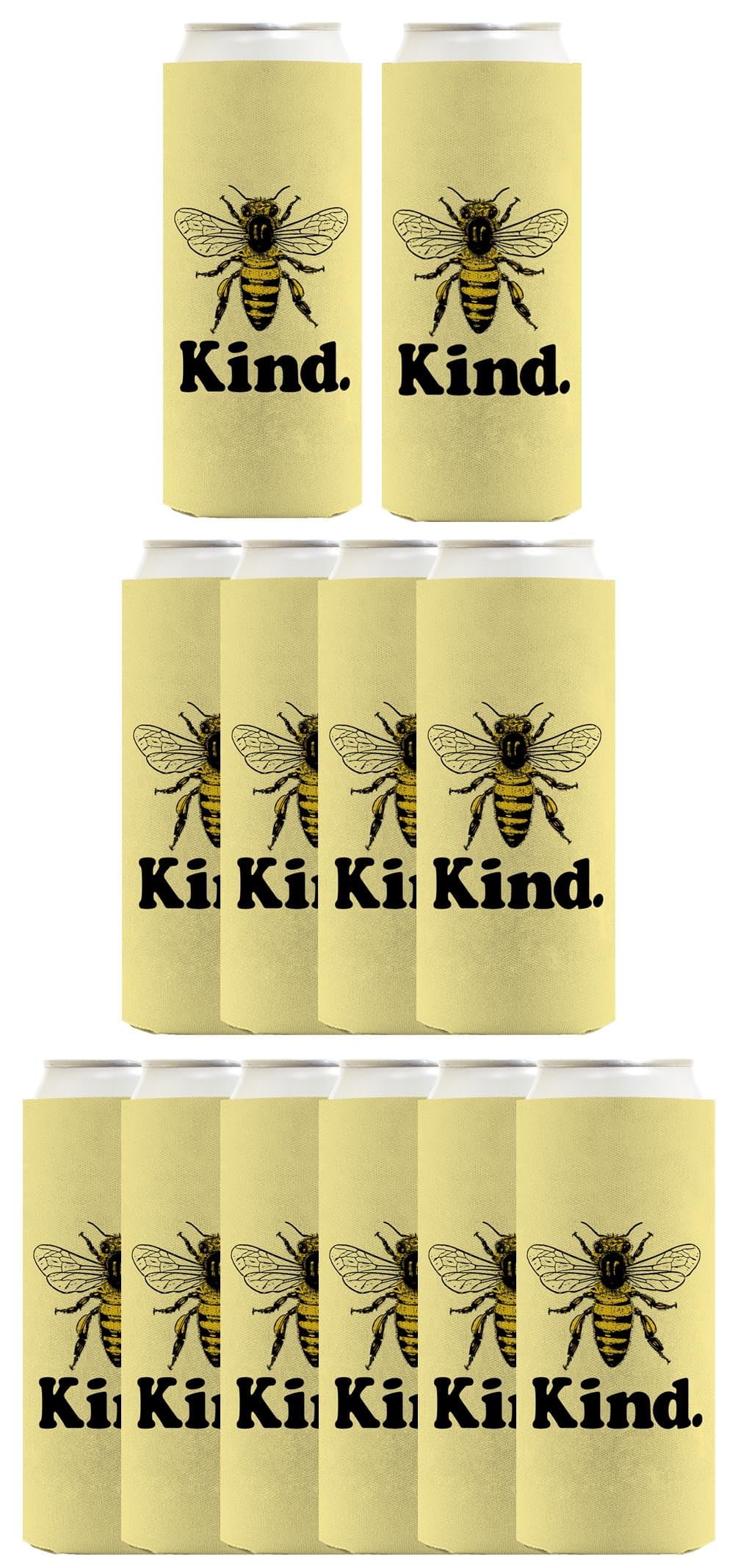 Be Kind Gifts For Women Bee Kind Motivational Quote 12-Pack Ultra Slim ...
