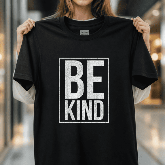 Be Kind Inspire Kindness Peace Love Compassion Empathy Quote Unisex T ...