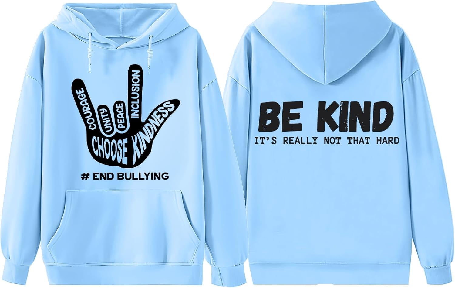 Be Kind It's Really Not That Hard Hoodie, Be Kind It's Really Not That ...