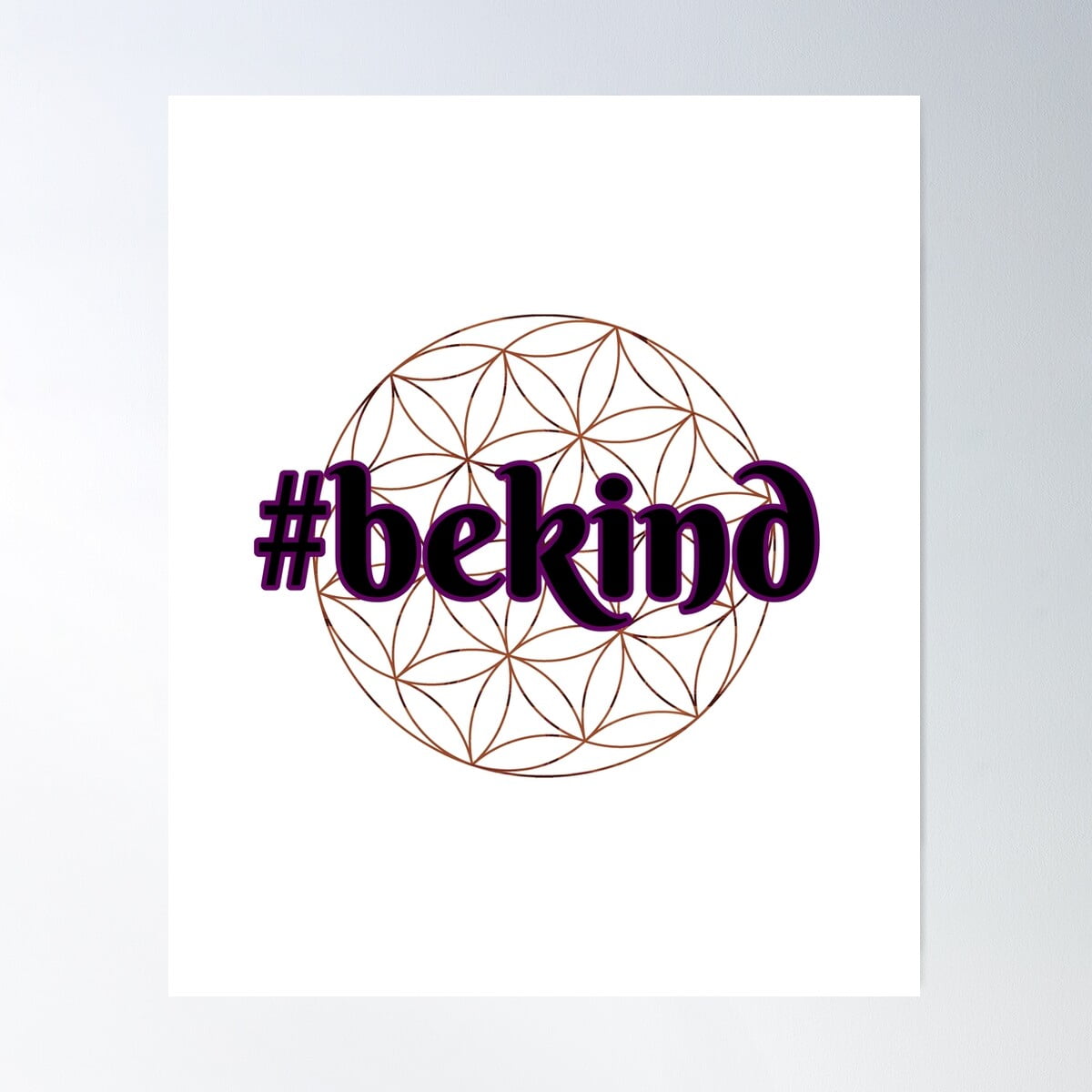 Be Kind Kindness Anti Bullying Inspirational Gift Poster Wall Art ...