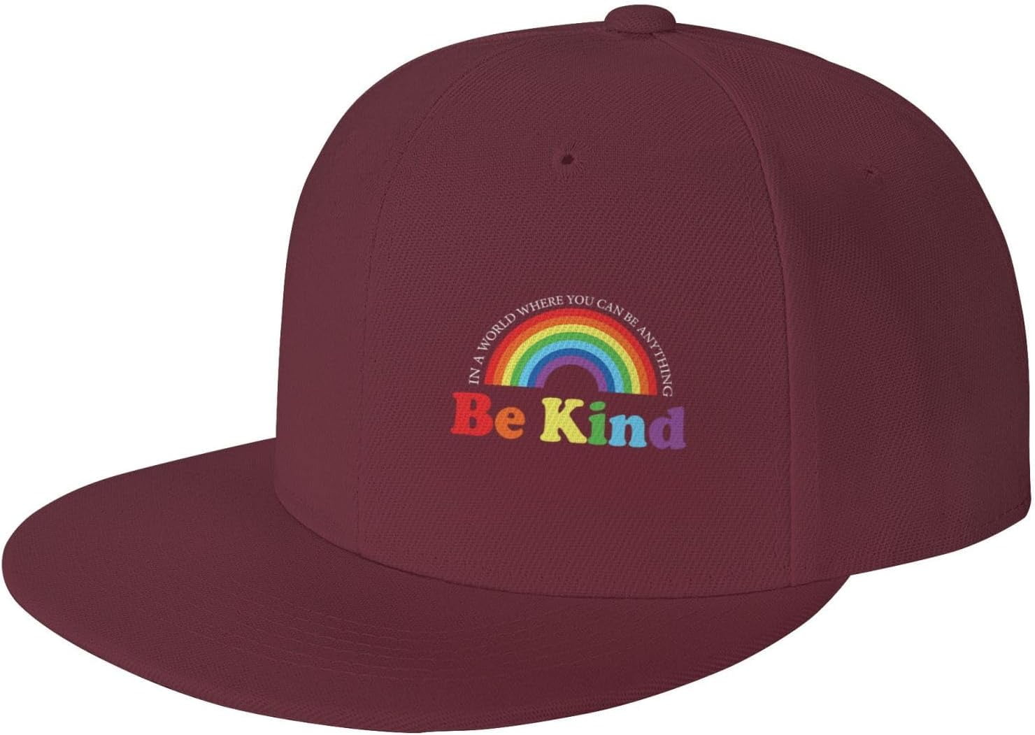Be Kind LGBT Pride Rainbow Trucker Hat Men Baseball Cap Women Dad Hat ...