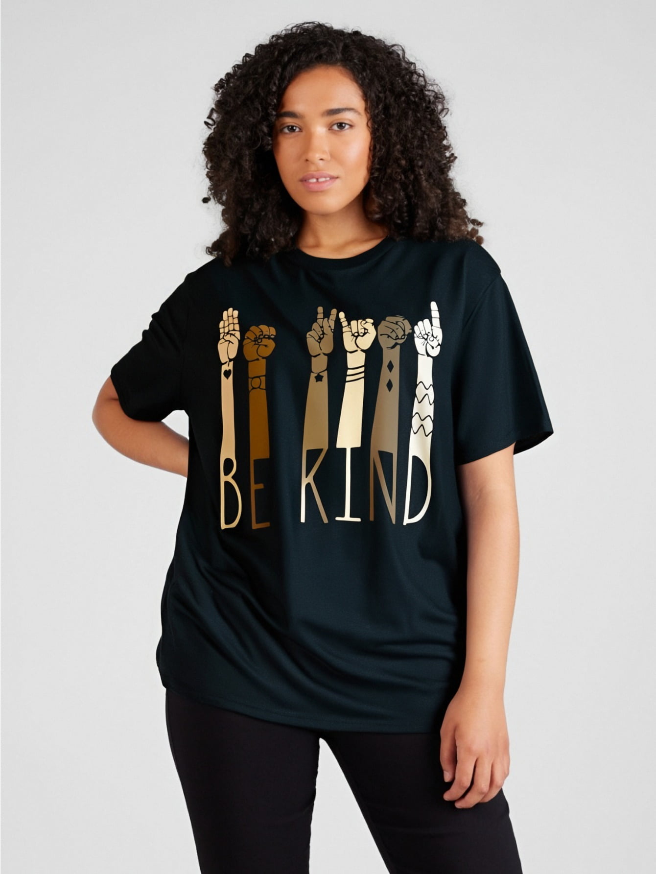 Be Kind Multi Cultural T-Shirt - Walmart.com