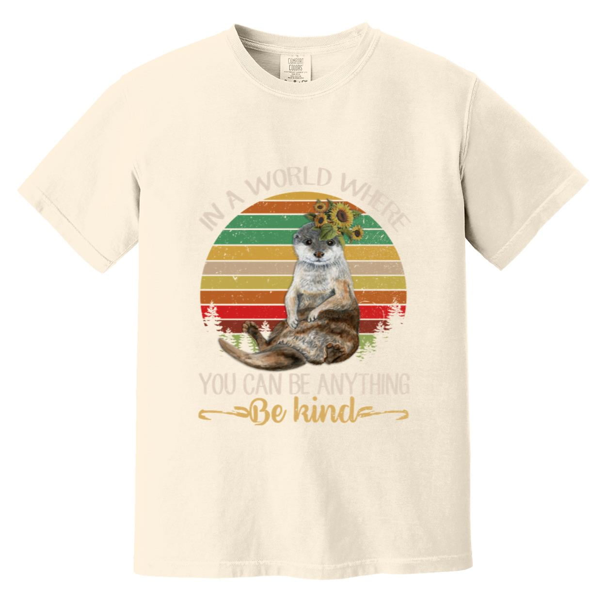 Be Kind Positive Bold Quote Graphic Message Design Comfort Color T ...