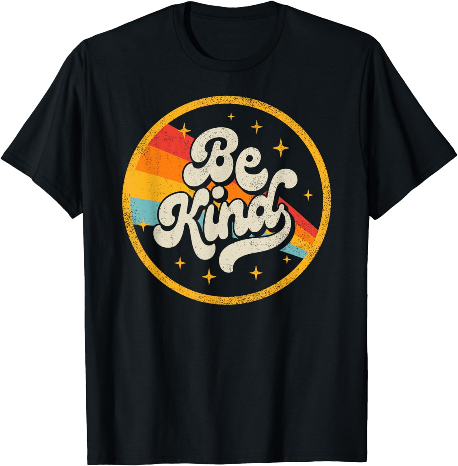 Be Kind Positive Inspirational Kindness Retro Galaxy Space T-Shirt ...