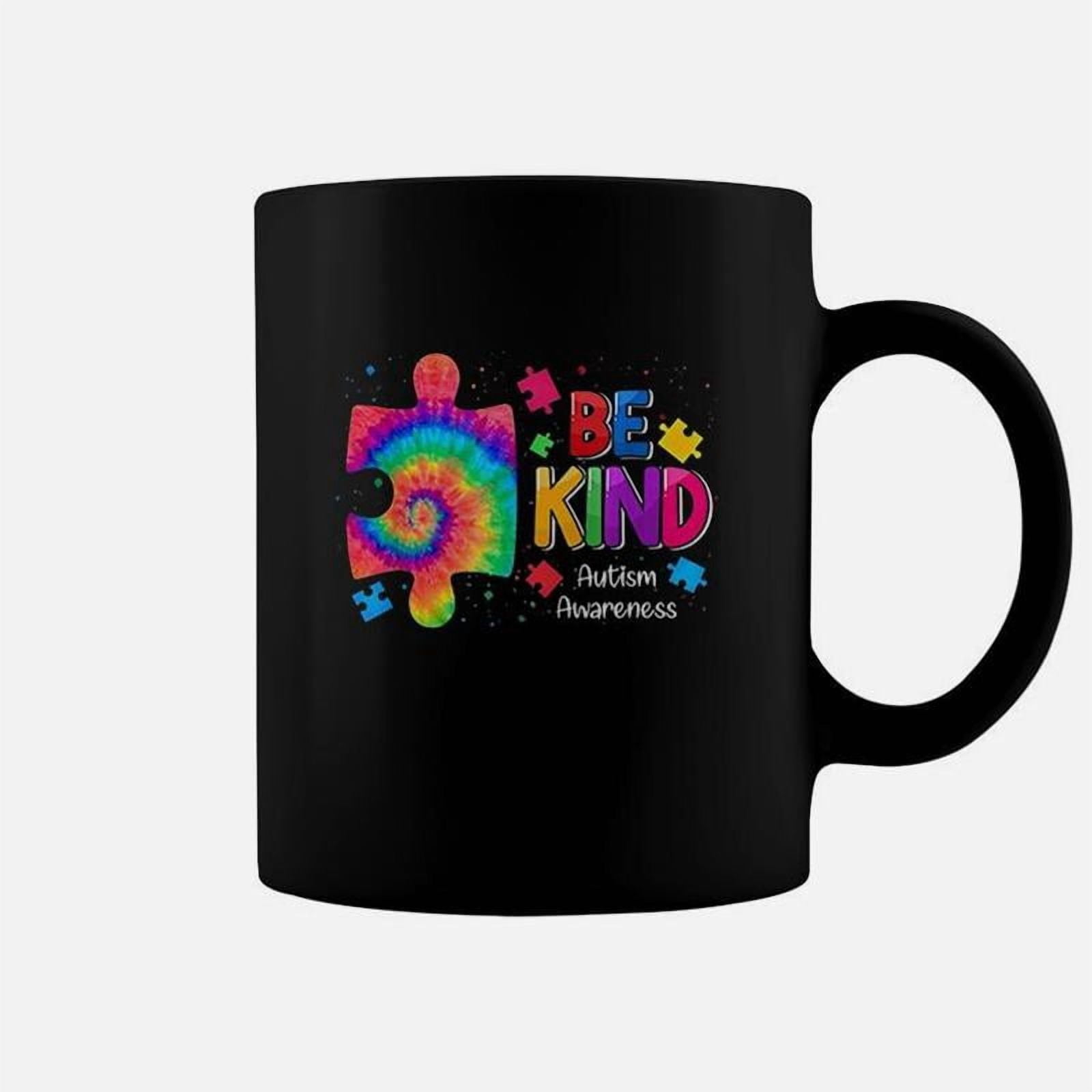 Be Kind Puzzle Pieces Tie Dye Cute Awareness Boy Kids Coffee - Walmart.com