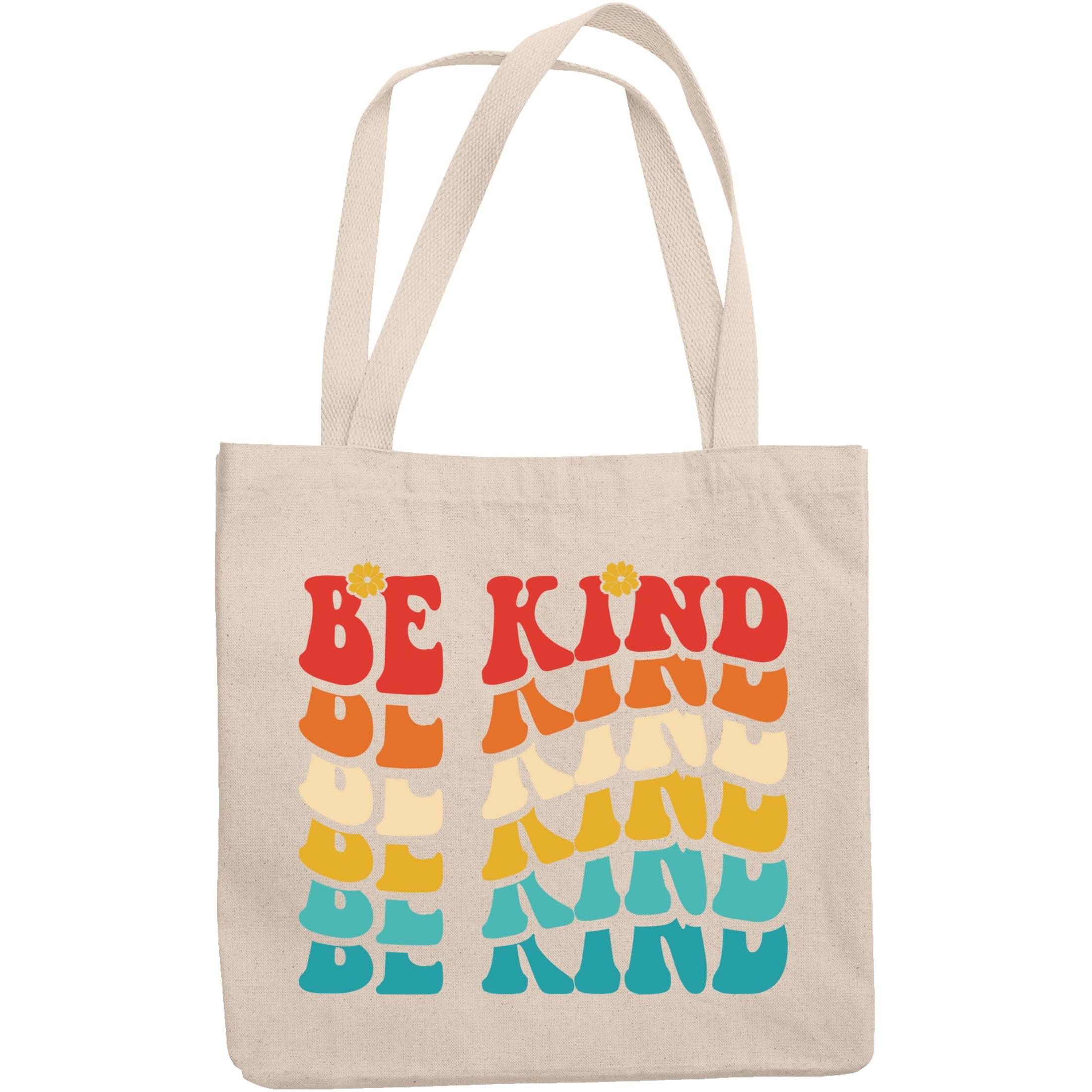 Be Kind, Quote About Kindness, Groovy Retro Wavy Text Merch Gift, 12oz ...