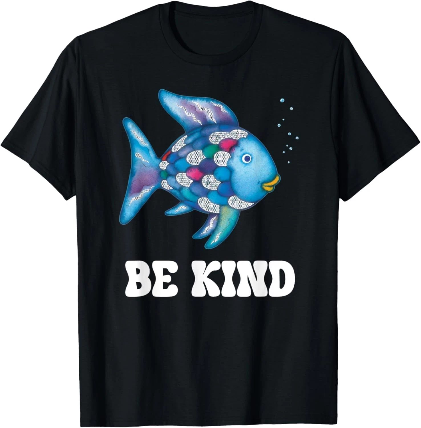 Be Kind Rainbow Fish Cute Ocean Animal Aquatic Underwater Sea Life ...