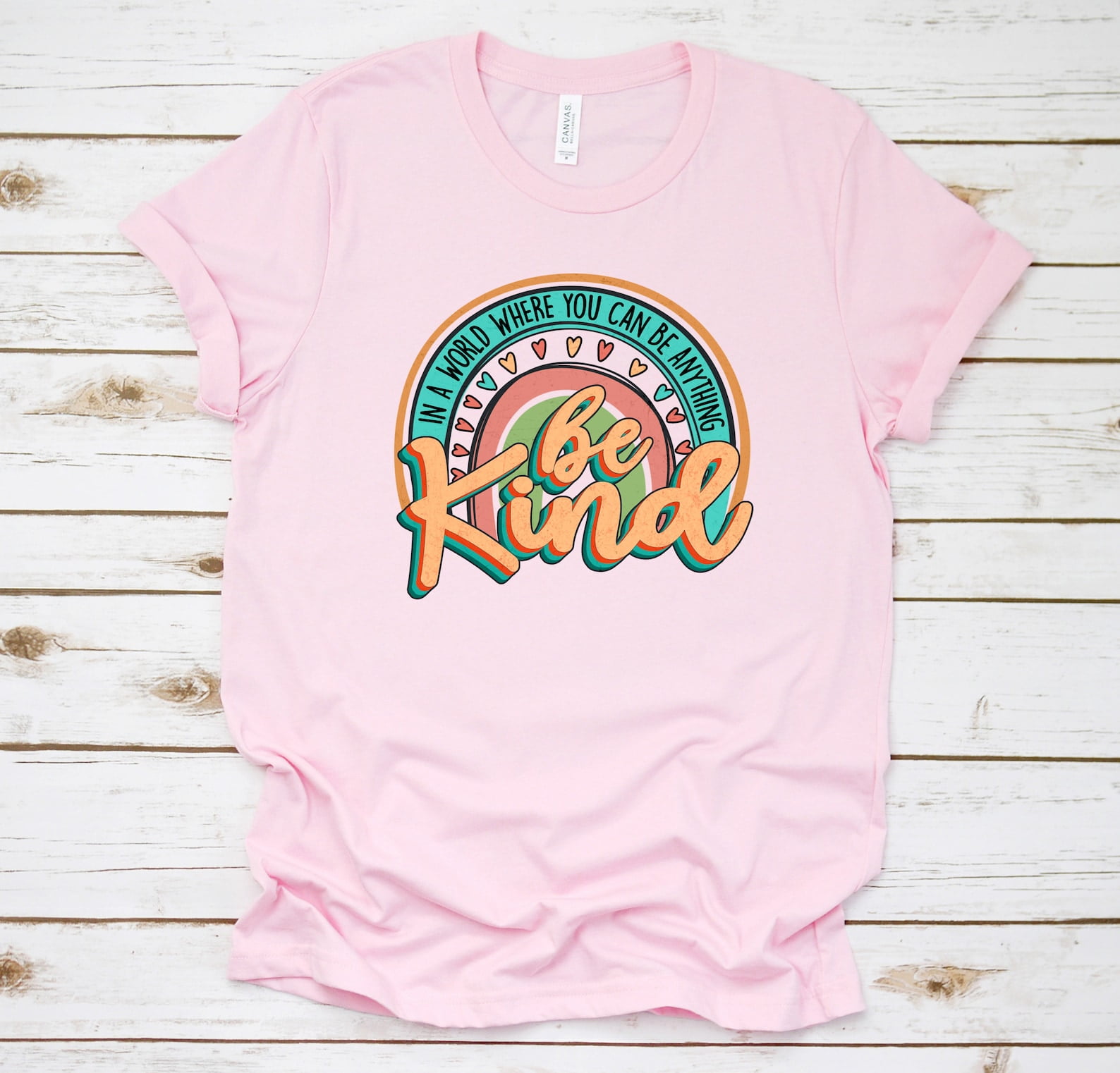 Be Kind, Rainbow Shirt, Be Kind Rainbow Shirt, Be Kind Tee, Teacher ...