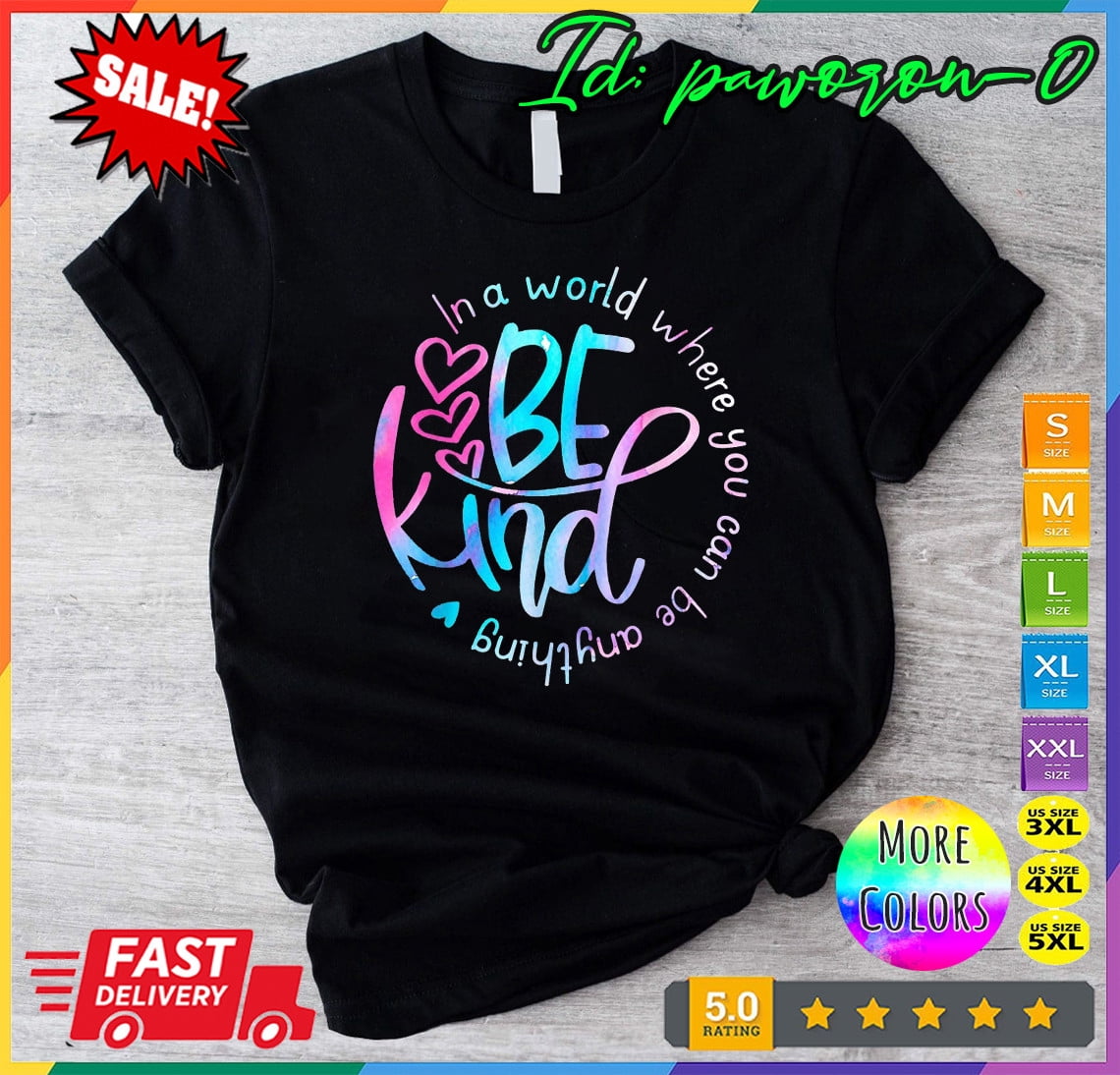 Be Kind Shirt Be Kind Sign Language Shirt Be Kind Shirt Teacher Shirt ...