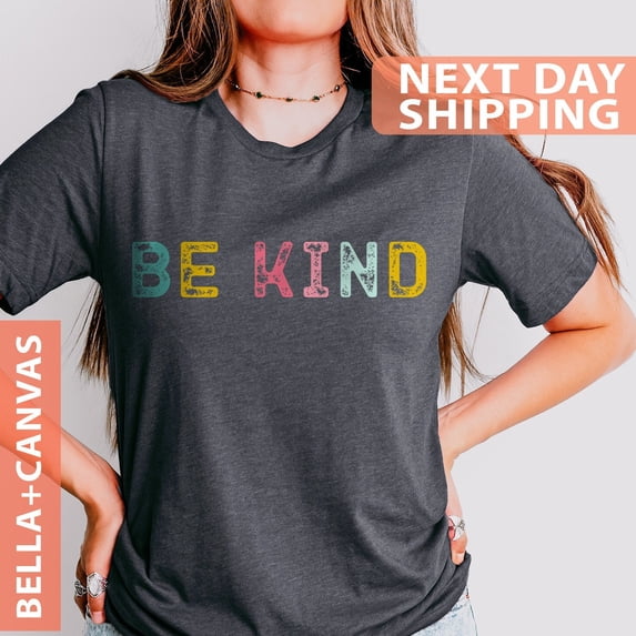 Be Kind Shirt Christian Shirt Retro Jesus Love Shirt Gift For Women Be ...