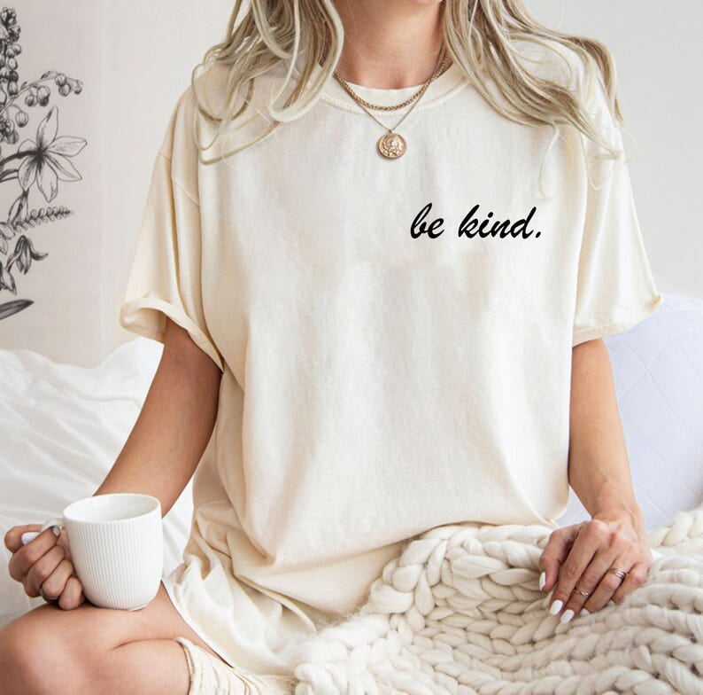 Be Kind Shirt, Kindness For Her, Retro Be Kind Tee, Womens For Women ...