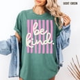 Be Kind Shirt Positive Affirmations Metal Health Counselor Tee ...