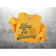 Be Kind Shirts Retro 70s Style Positivity Motivational Keep On Shining ...