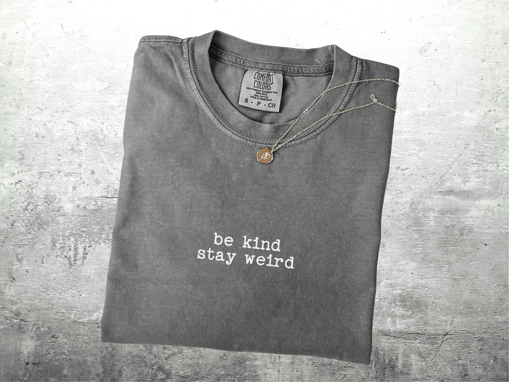 Be Kind Stay Weird Shirt Minimalist Womens Mens Tshirt - Walmart.com