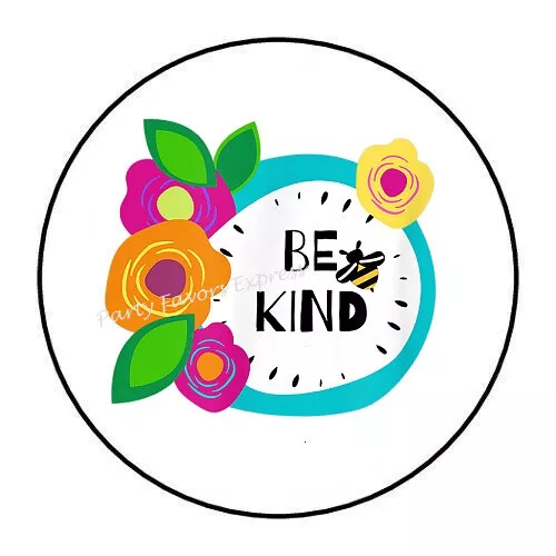 Be Kind Sticker Party Favors Sticker Envelope Seals Labels Stickers ...