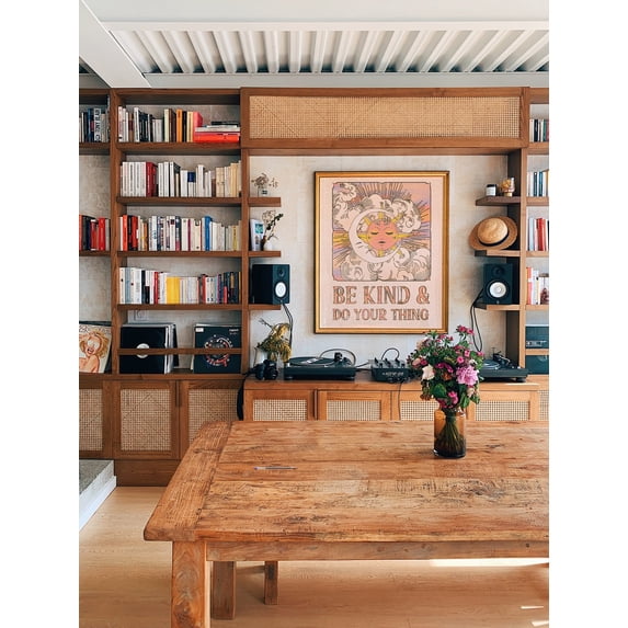 Be Kind Sun And Moon Poster, Unframed Paper Poster 16x20in - Walmart.com