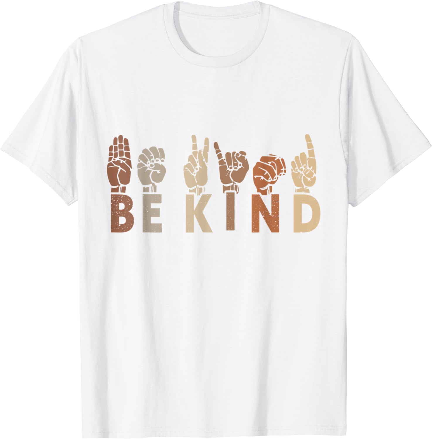 Be Kind, Teachers Interpreter ASL Sign Language Hand Talking T-Shirt ...