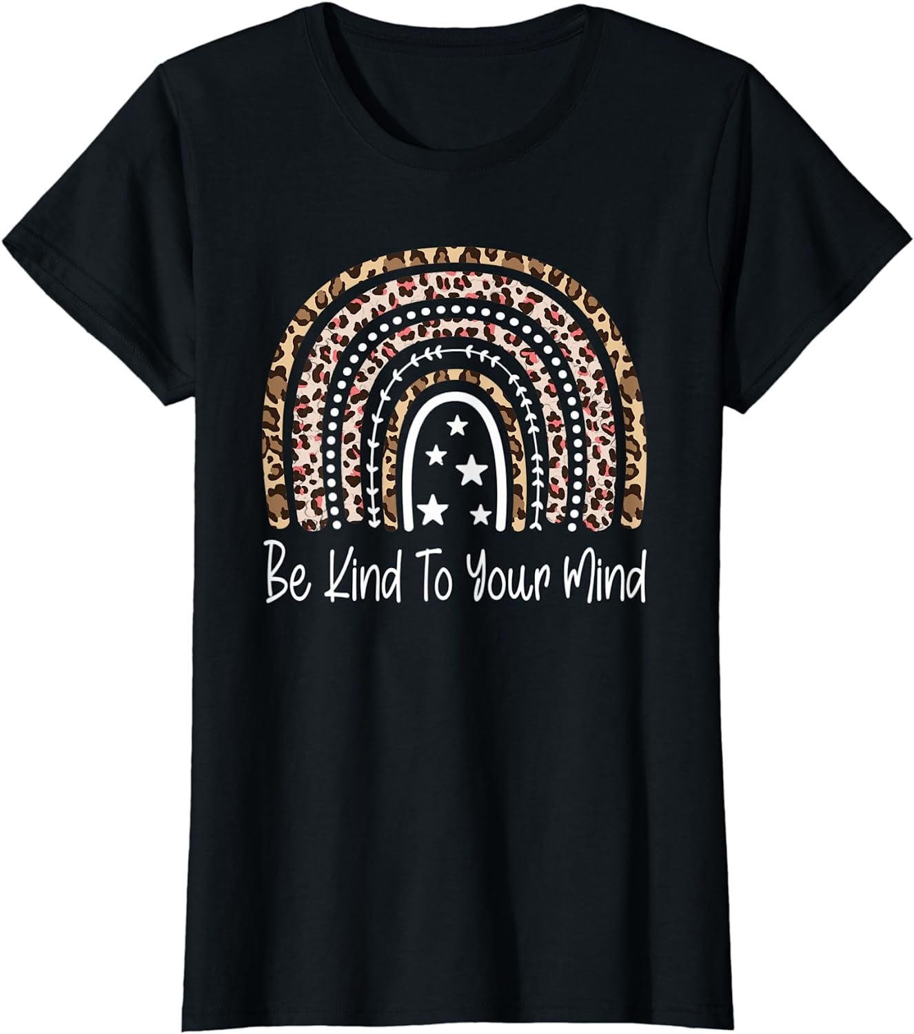 Be Kind To Your Mind Mental Health Awareness Rainbow Women T-Shirt - Walmart.com