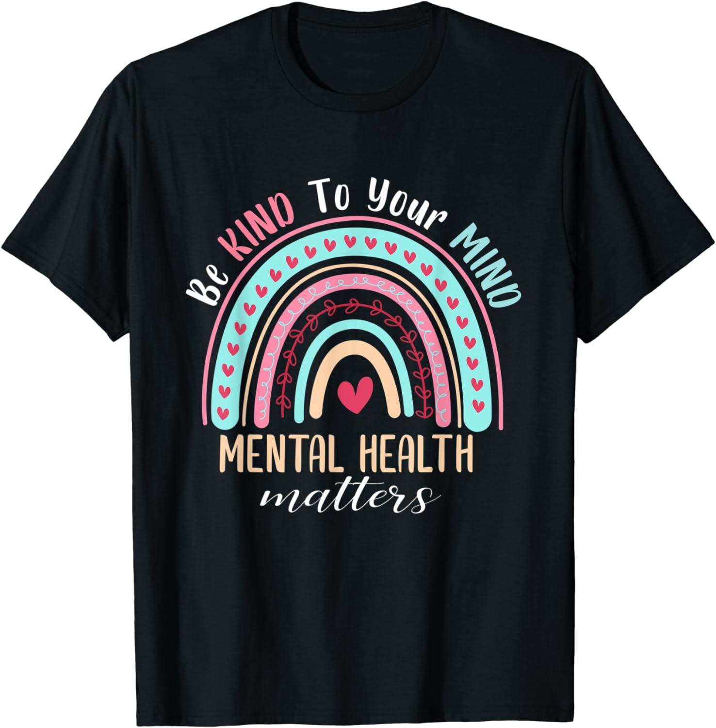 Be Kind To Your Mind Mental Health Matters Awareness T-Shirt - Walmart.com