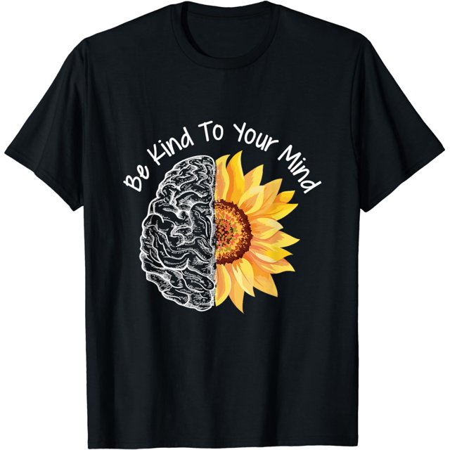 Be Kind To your Mind Mental Health Awareness Month T-Shirt - Walmart.com